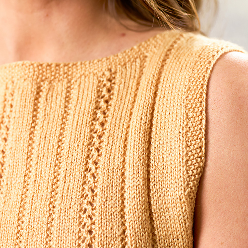 Ravelry: Vienna Textured Tank Top pattern by Sarah Hatton
