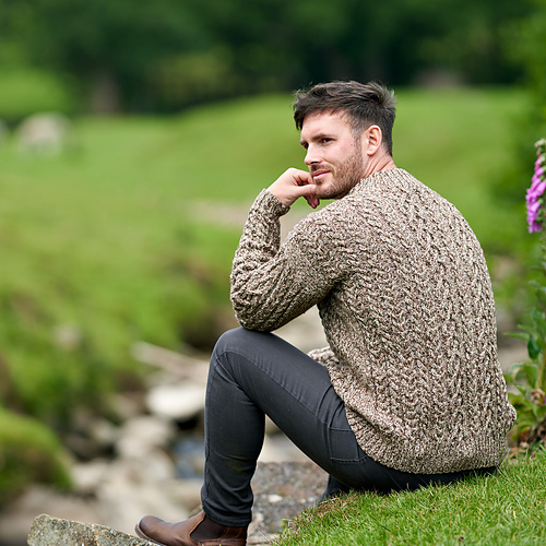 Finally finished the WYS Boyd sweater - i used a couple of new to me ...