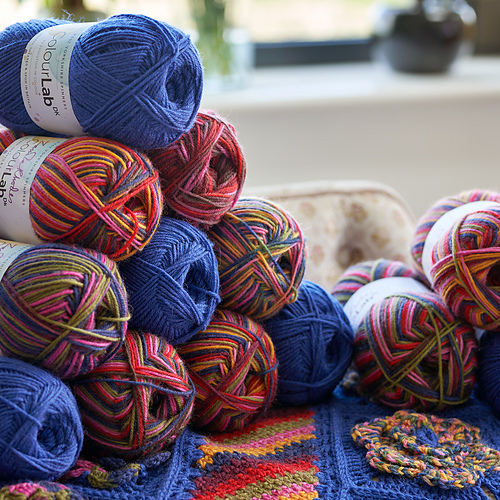 Ravelry: Bloom Blanket CAL- Part One Sewing Seeds pattern by Zandra Rhodes