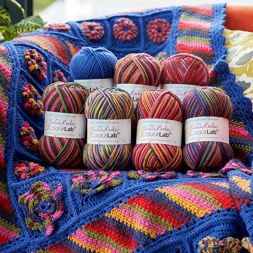 Ravelry: Bloom Blanket CAL- Part One Sewing Seeds pattern by Zandra Rhodes