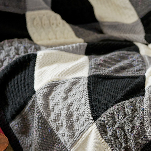 Ravelry: Birch Patchwork Blanket pattern by Jenny Watson