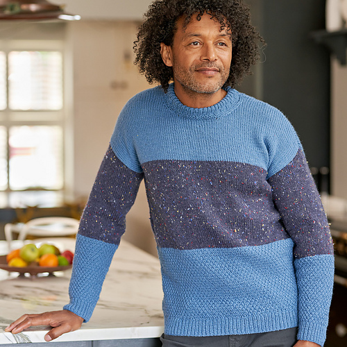 Ravelry: Benjamin Men's Block Jumper pattern by Jenny Watson