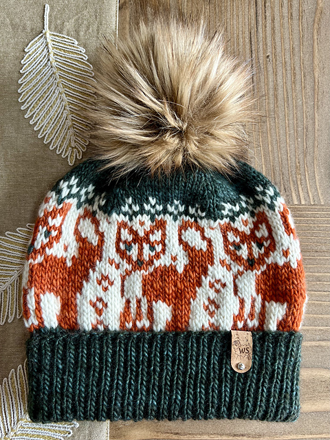 Ravelry: Wandering Fox Hat pattern by Kate Hudon