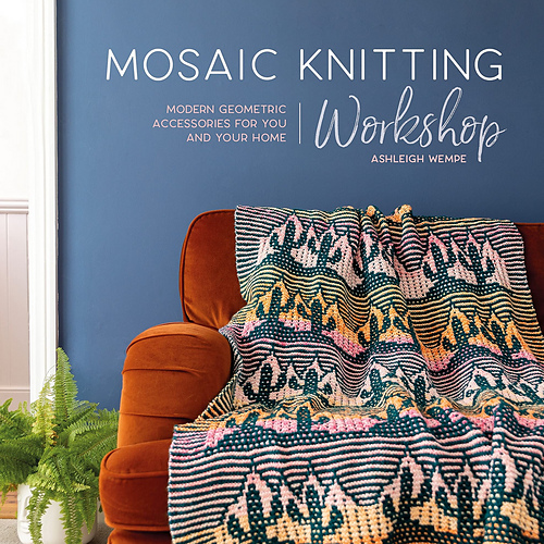 Ravelry: Colorplay Triangle Shawl: Mosaic Colorwork Pattern pattern by ...