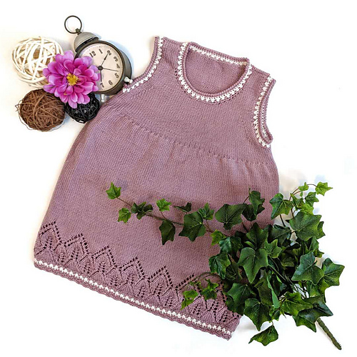Ravelry: Leaves Toddler Girl Dress pattern by Weiyan Huang