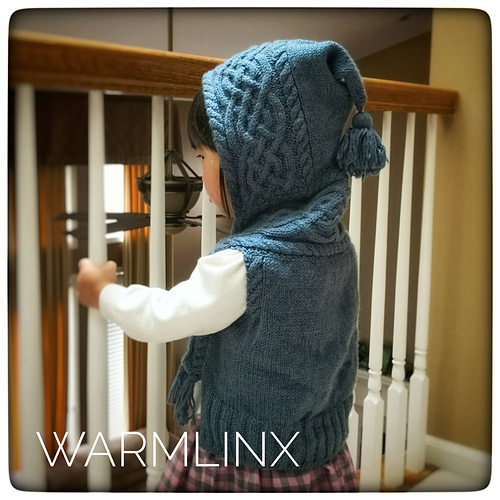 Ravelry: Beveley Vest pattern by Weiyan Huang