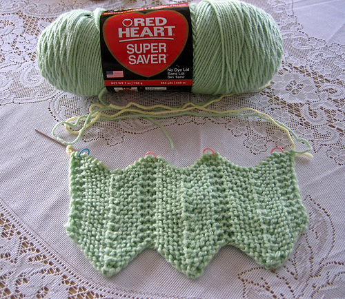 Ravelry: Knitted Chevron (Ripple) Afghan pattern by Laura Mosier