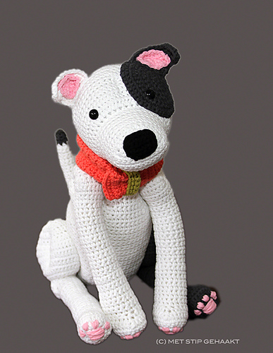 Ravelry: Staffordshire (Stafford) Bull Terrier Pit Bull pattern by ...
