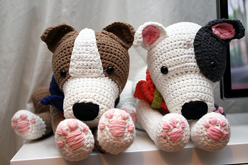 Ravelry: Staffordshire (Stafford) Bull Terrier Pit Bull pattern by ...