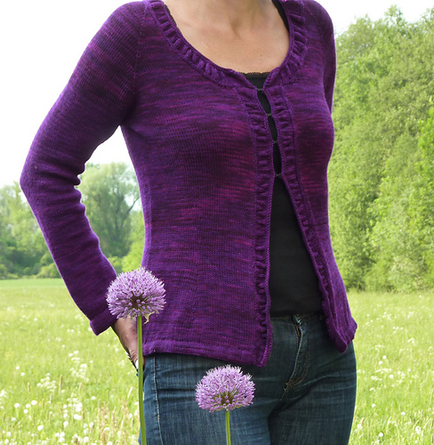 Ravelry: Making Waves Cardigan pattern by Mary Annarella