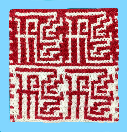 Ravelry: Flying 飛 Mosaic Square pattern by Wei Wilkins