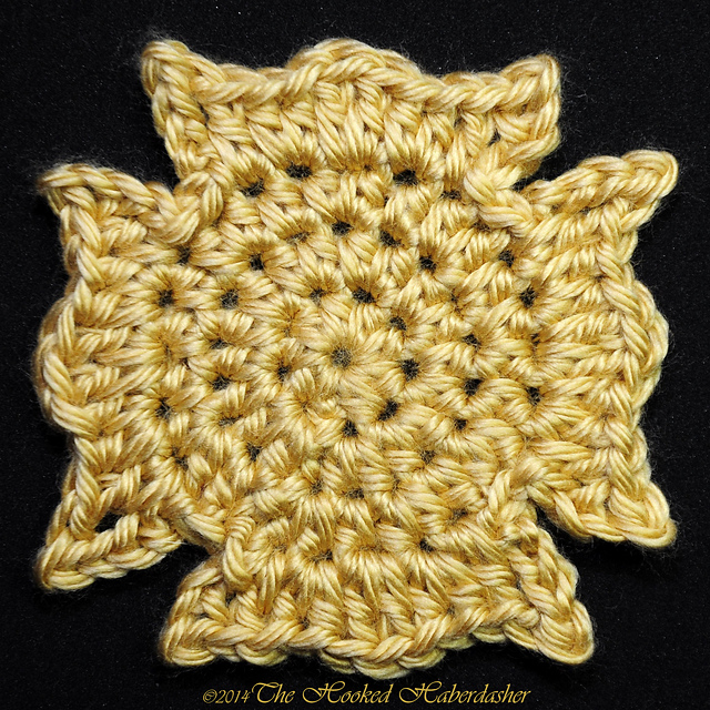 Ravelry: Maltese Cross Applique pattern by Wendy Bickford
