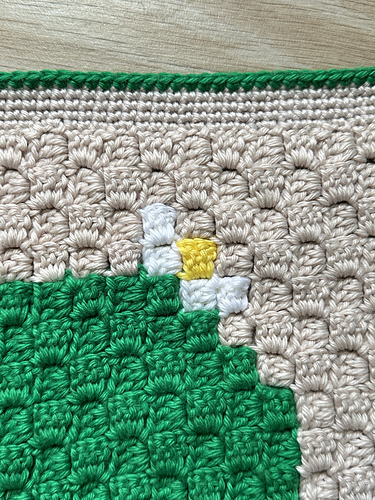 Ravelry: C2C Cactus Flower Baby Blanket pattern by Wendy L Hamilton