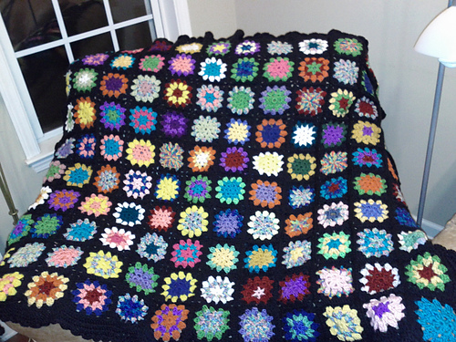 Ravelry: WendyLadysWares' "Dark Shadows" Afghan
