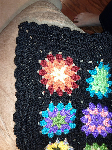 Ravelry: WendyLadysWares' "Dark Shadows" Afghan