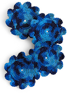 Ravelry: Midnight Waves Coaster pattern by Wendy Serrao