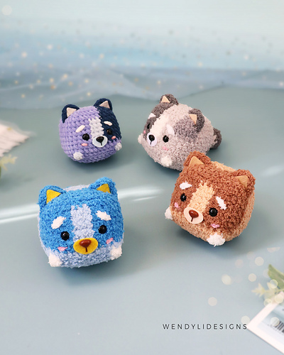 Ravelry: Bluey and Friends pattern by Wendy Li