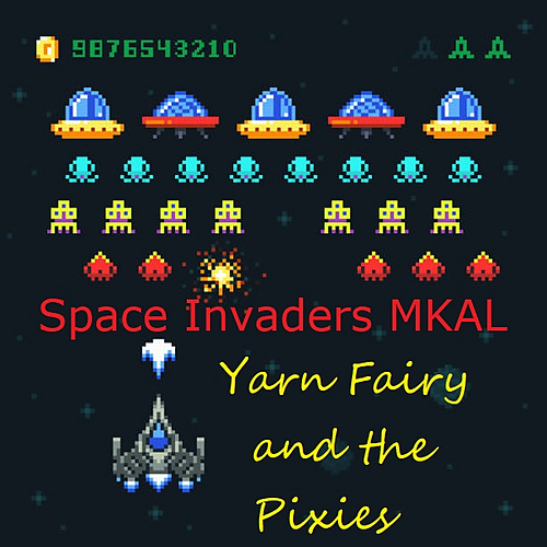 Ravelry: Space Invaders pattern by Wendy McDonnell