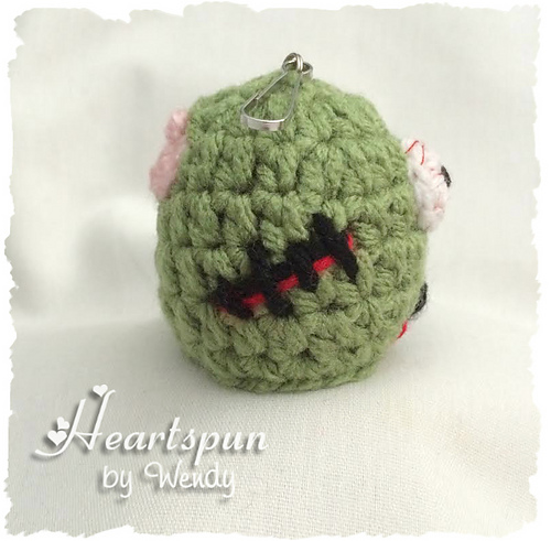 Ravelry: Zombie EOS lip balm holder pattern by Wendy Connor