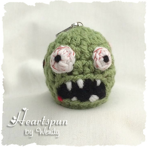 Ravelry: Zombie EOS lip balm holder pattern by Wendy Connor