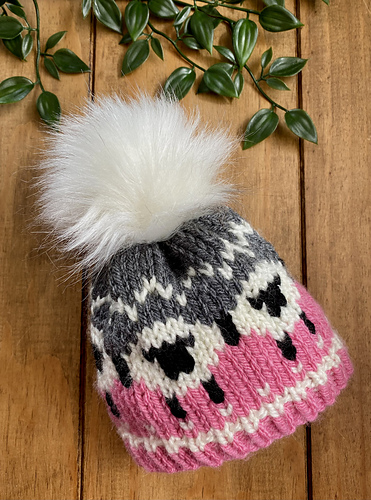 Ravelry: Fyne Flock of Sheep Hat pattern by Rhona Larkin