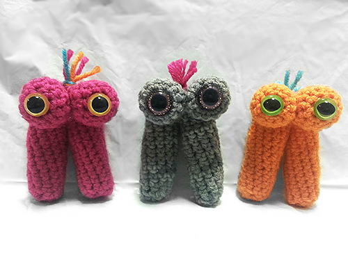 Ravelry: Alien Monster Finger Puppet pattern by Whispered Whimsy