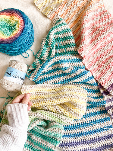 Ravelry: Summer Flow Throw pattern by Whistle and Wool