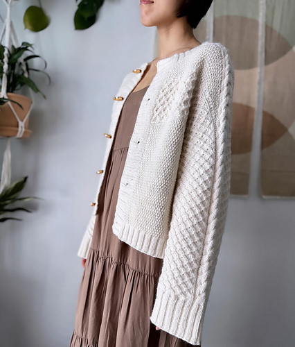 Ravelry: Haraboji Cardigan pattern by aegyoknit, by Karoline Skovgaard ...