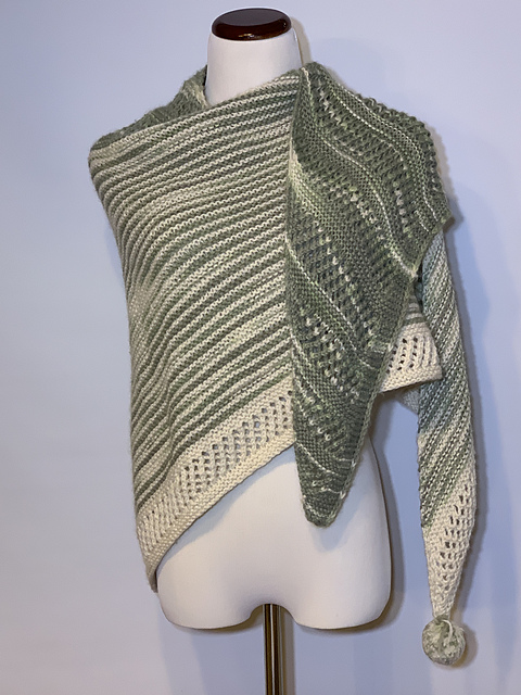 Ravelry: Attitude of Gratitude Shawl pattern by White Barn Farm Sheep ...