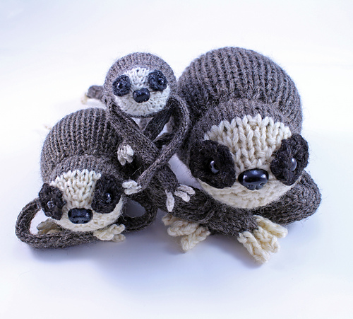 Ravelry: Wickedly Slow Pocket Sloth pattern by Rebecca Danger