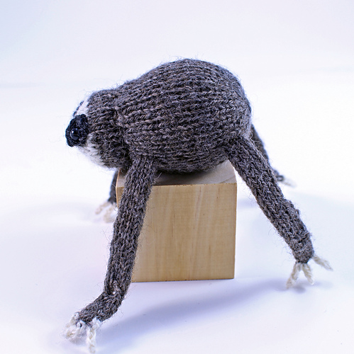 Ravelry: Wickedly Slow Pocket Sloth pattern by Rebecca Danger