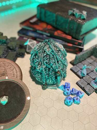 Ravelry: Mystical Dragon Scale Pouch pattern by Andrea R. Williams