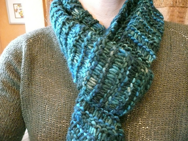 Ravelry: Golden Dropped-Stitch Scarf pattern by Jane Davis