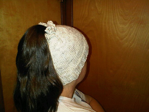 Ravelry: Frilly Ponytail Hat pattern by Cheryl Mercer
