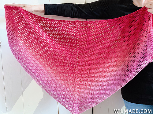 Ravelry: Double Crochet All The Way Shawl pattern by Wilma Westenberg