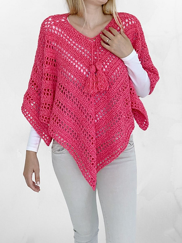 Ravelry: Such Simple Poncho pattern by Wilma Westenberg