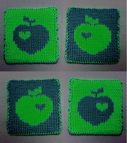 Ravelry: Apple Coaster pattern by Wineta