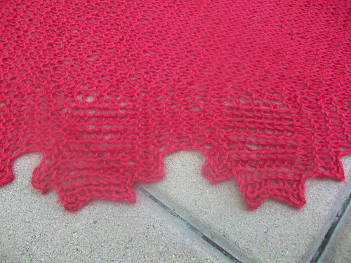 Ravelry: Toro Toro Shawlette pattern by Pam Jemelian