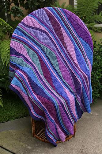 Ravelry: Northern Lights Scrapghan pattern by Pam Jemelian