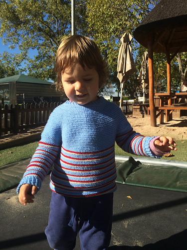 Ravelry: Classic Boys Striped Pullover Crochet Pattern pattern by Sarah ...