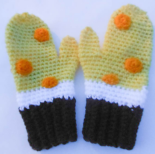 Ravelry: Spongebob Character Mittens pattern by Wistfully Woolen