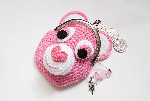 Ravelry: Care Bear Animal Coin Purse pattern by Wistfully Woolen