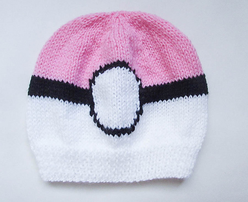 Ravelry: Pokemon Pokeball Beanie Hat pattern by Wistfully Woolen