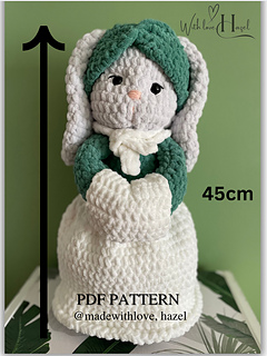 Ravelry: Cosy Winter Bunny 'Snowbelle' pattern by Hazel Byrne