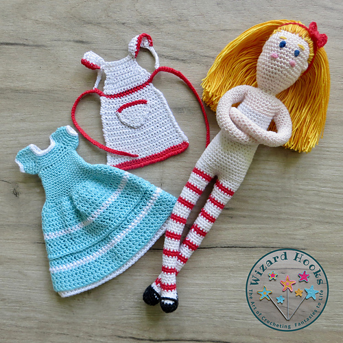 Ravelry: Alice in Wonderland Amigurumi pattern by Anna Mackey