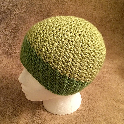 Ravelry: Modified V-Stitch Women's Beanie pattern by Amanda @TheRKCrochet