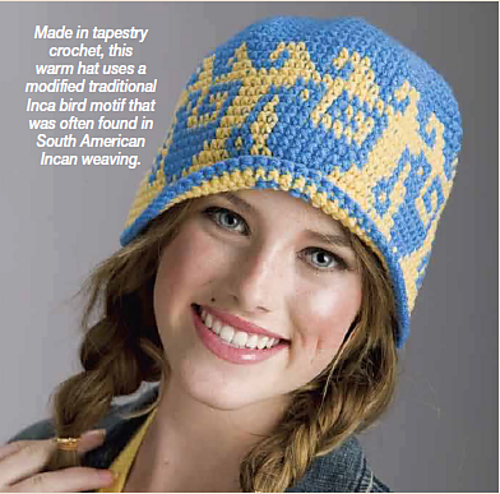 Ravelry: Inca Bird Hat pattern by Kelly Godoy de Danielson