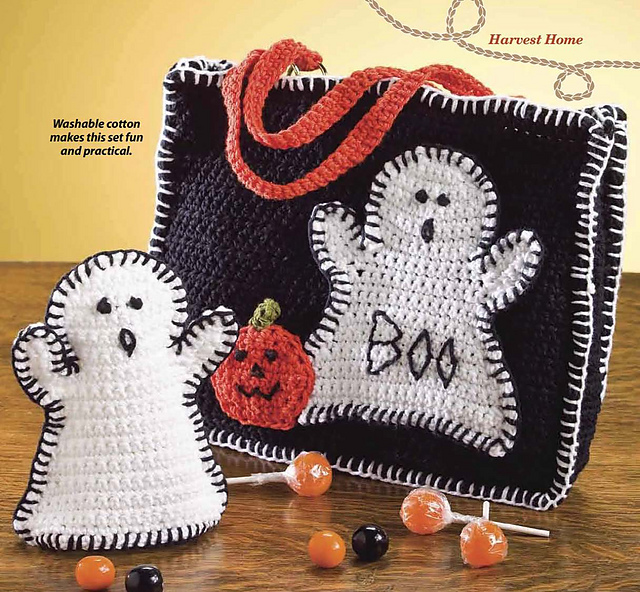 Ravelry: Ghost Bag & Puppet pattern by Darla Sims