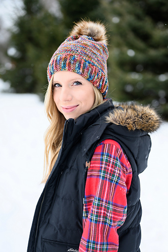 Ravelry: Vintage Flannel Beanie pattern by Melissa Fisher