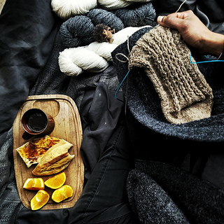 Ravelry: Cabled Viking Socks pattern by Daki De Alwis